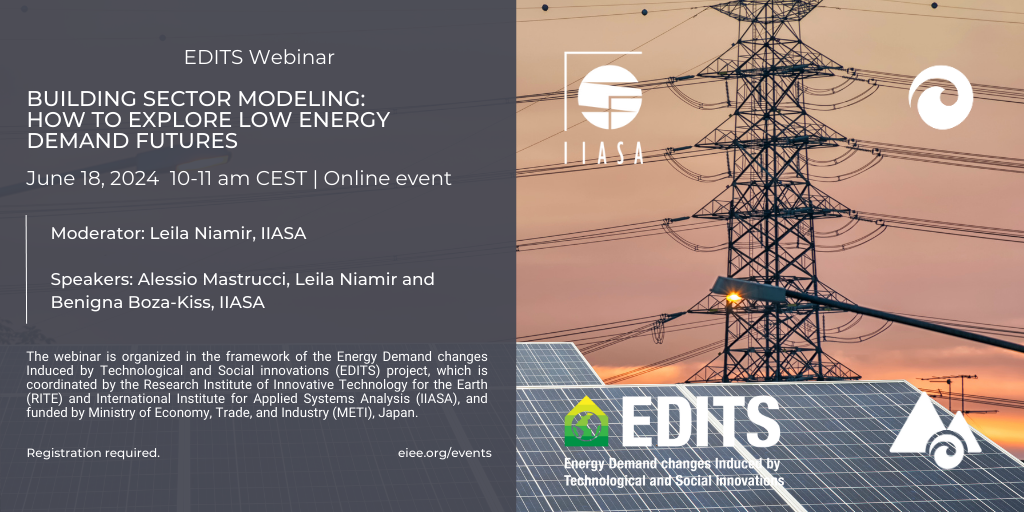 Building sector modeling: how to explore low energy demand futures - CMCC